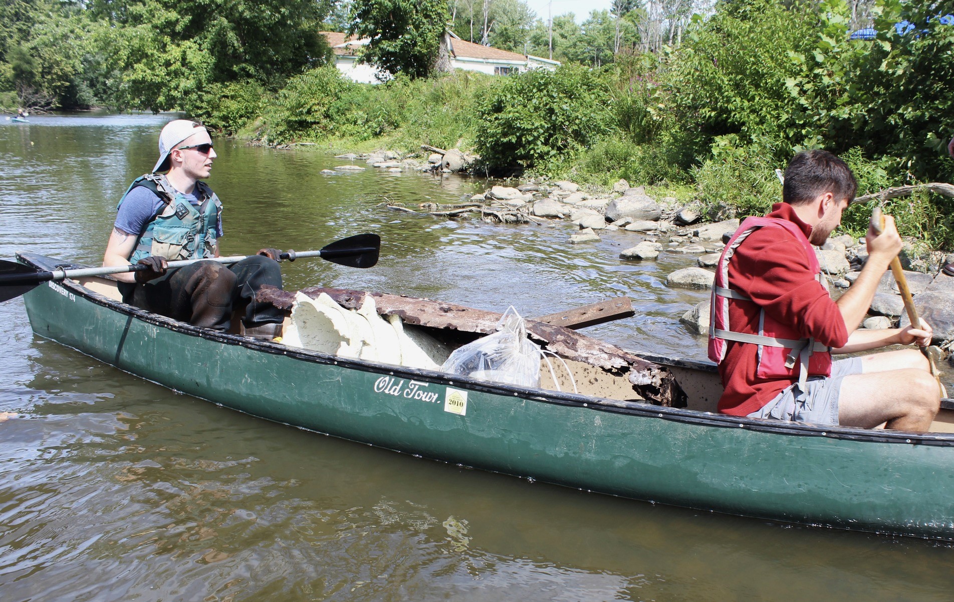Volunteers work to clean up Conewango Creek | News, Sports, Jobs ...